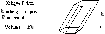 Mathwords: Oblique Prism